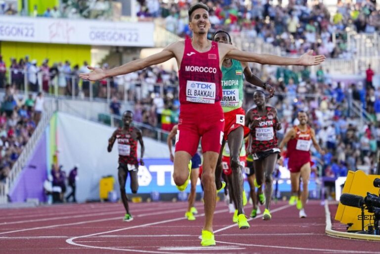 WORLD RECORD: MOROCCO: Soufiane El Bakkali Creates History Wins Gold in ...