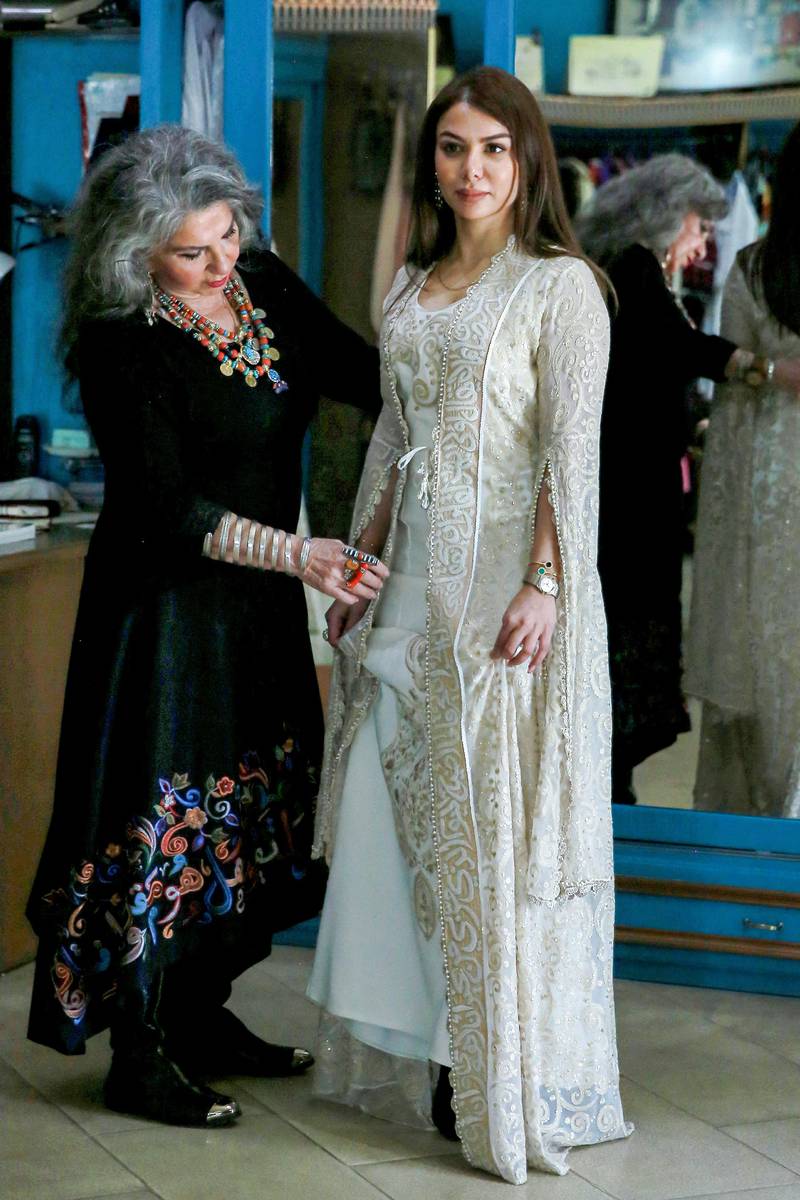 IRAQI-FRENCH-JORDANIAN: Fashion Designer Hana Sadiq uses Magic of ...