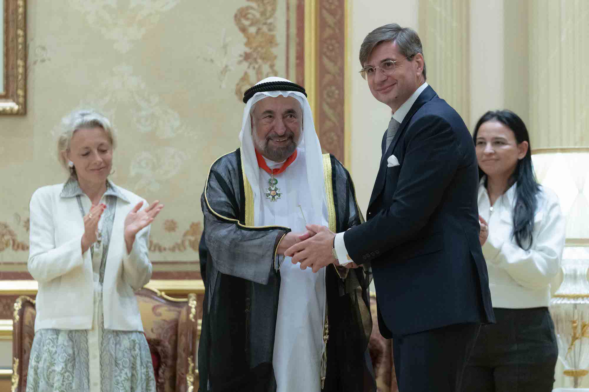 SHARJAH, U.A.E: Arab Leader Sheikh Dr Sultan bin Mohammad Al Qassimi ...