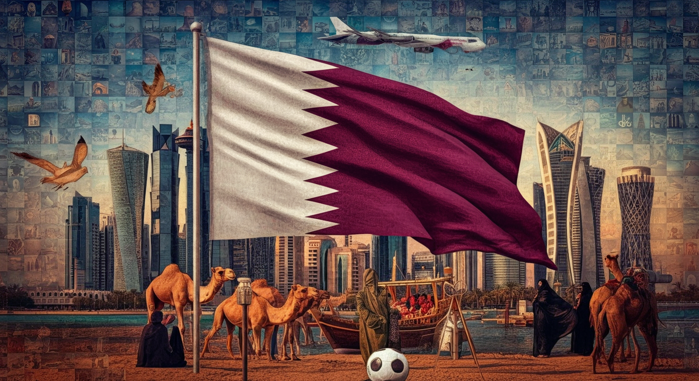 QATAR : By the Nation, For the Nation: Qatar unites through art and AI ...